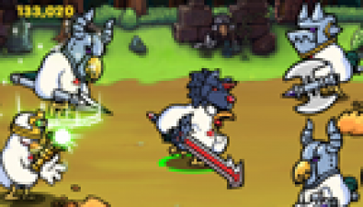 Chicken Revolution, quand les poules se battent à coups d'épées ...